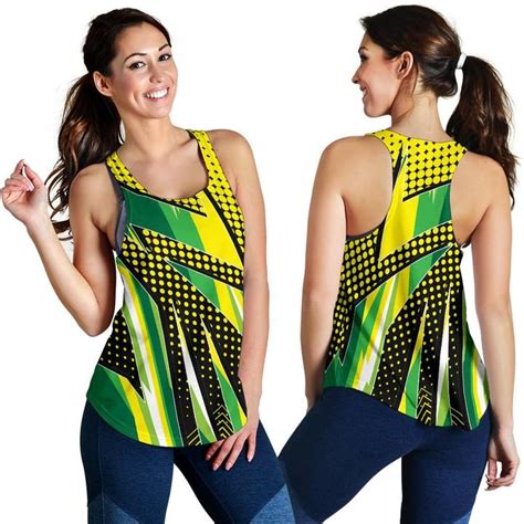 Brazil Colors 1 Womens Racerback Tank Womens Racerback Tank