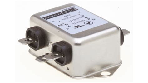 Res10f12 Roxburgh Emc Res10 12a 250 V Ac Dc → 400hz Chassis Mount