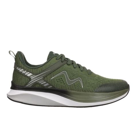 Mbt Global Shoes Store Mbt Huracan 3 Mens Running Shoe In Army Green