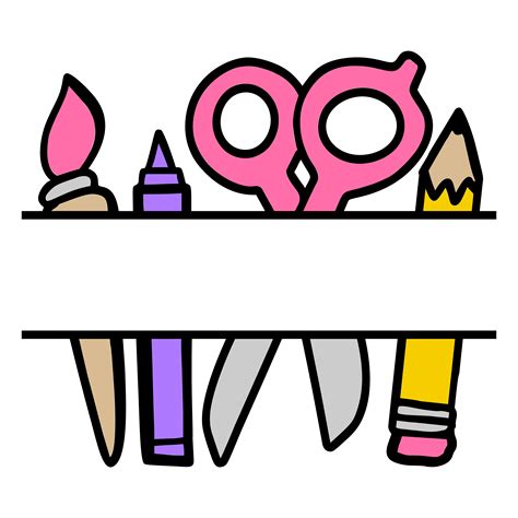 School Tool Split Personalized Tee School Tool Teacher Design