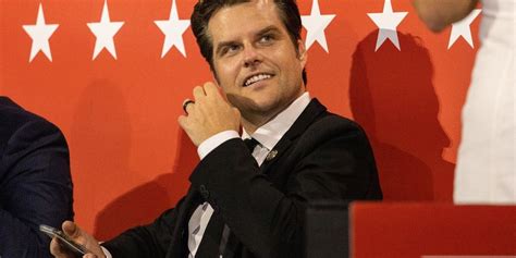 Youll Never Guess What Matt Gaetz Is Doing For Money Now