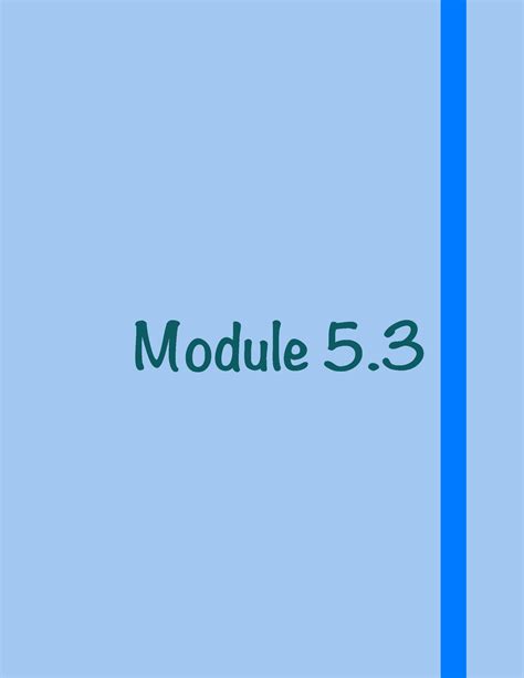 Module 53 Parallel Processing In The Visual Cortex Module 5 Module