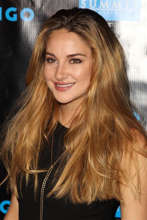 Shailene Woodley Divergent Hair Down
