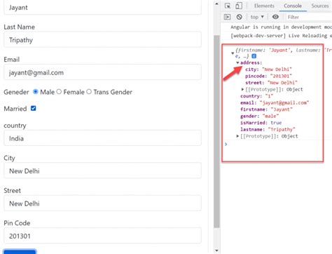 How To Use Template As Local Variable And Nested Formgroup In Angular