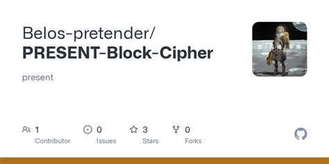 Github Belos Pretenderpresent Block Cipher Present