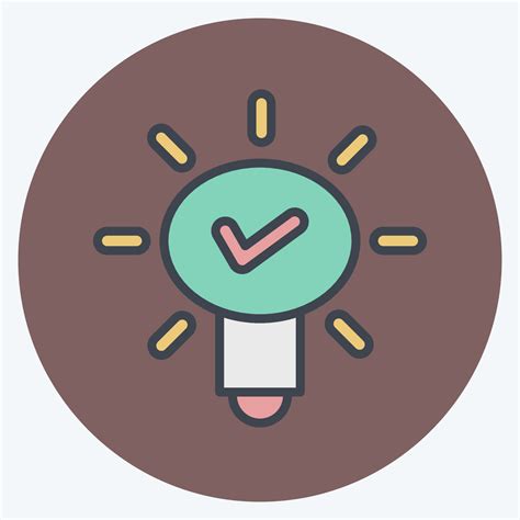 Icon Creativity Suitable For Startup Symbol Color Mate Style Simple