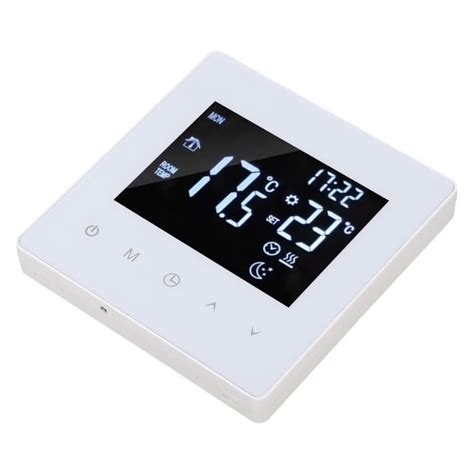 YOSOO Thermostat intelligent LCD Thermostat intelligent blanc écran