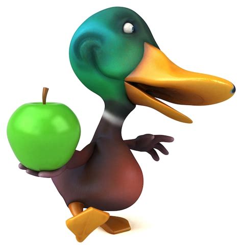 Premium Photo Fun Duck Animation