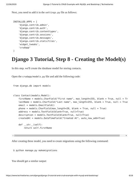 Django3tutorialandcrudexamplewithpdf
