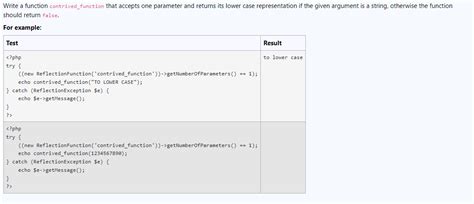 Solved Write A Function Contrivedfunction That Accepts One