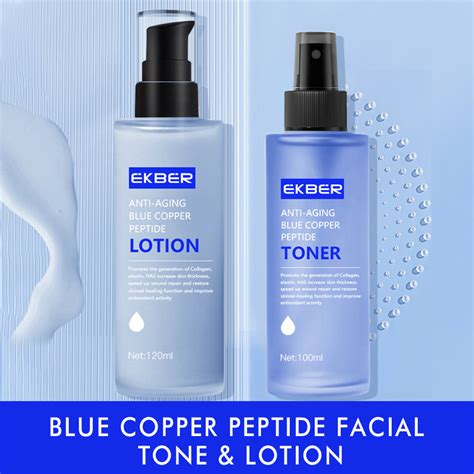 Anti Wrinkle Repair Face Care Blue Copper Peptides Copper Peptide Ghk