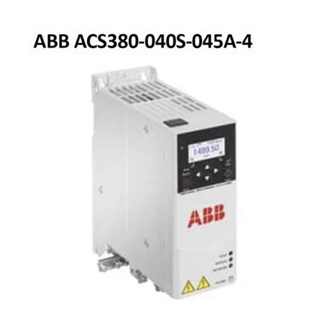 Abb Acs380 040s 045a 4 185 Kw Three Phase Micro Vfd At ₹ 95464 Abb