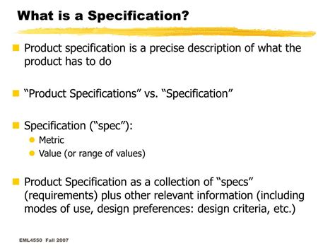 PPT EML4550 Engineering Design Methods PowerPoint Presentation