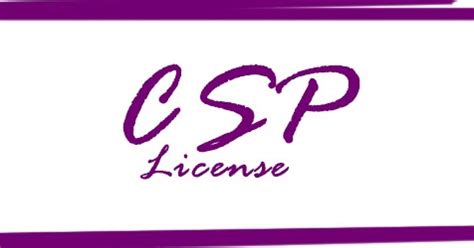 CSP License Activation