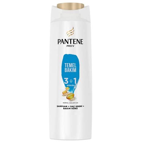 Pantene 3in 1 Temel Bakım Şampuan 350 Ml | Kağan Parfümeri