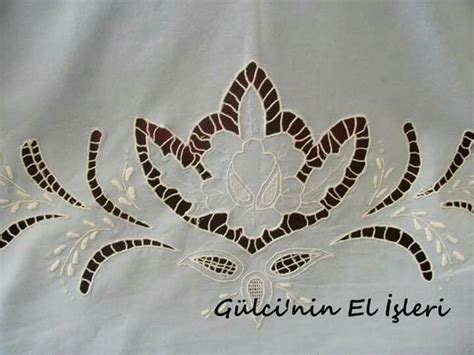 Вышивка ришелье | Linen tablecloth, Embroidery, Handmade