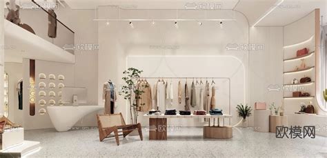 CLOTHES SHOP 3D MODELS DECOR 062 PRO 3DSKY Decor Helper