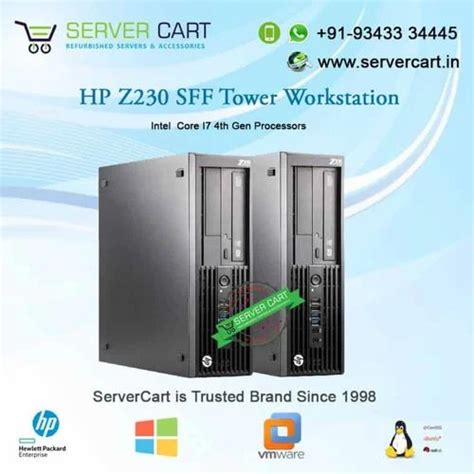 HP Z SFF Workstation Hard Drive Capacity Up To TB Small Form Factor Sff At Piece