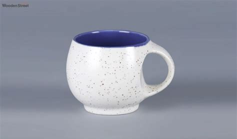 Buy Ceramic White 180 Ml Cups Set Of 6 Online In India Wooden Street