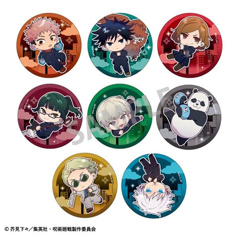 呪術廻戦 トレーディング缶バッジ おっこち｜アニメ・キャラクターコラボグッズのecならeeo Store（イーオストア）