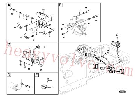 Voe14531088 Non Return Valve For Volvo Excavator Partsexcavator Parts