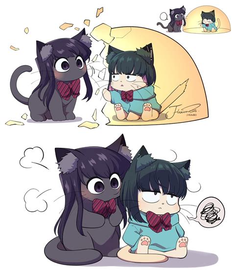 「🐱🛡️🐱 🐱🐱💬 古見さんはコミュ症です 」jhumboの漫画