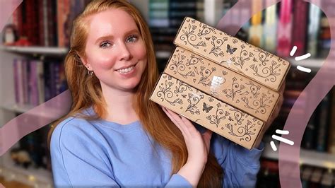 Triple Fairyloot Unboxing 🌹🪻 Fairyloot February Ya Romantasy Youtube