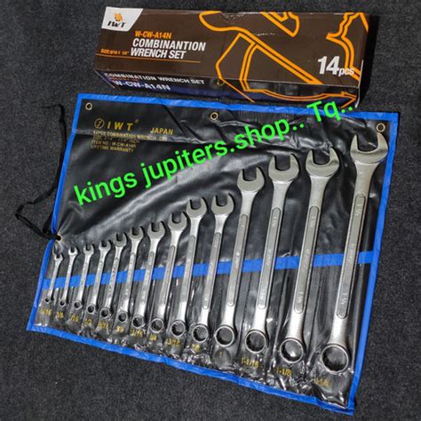 Jual IWT INCHI KUNCI KOMBINASI WRENCH RINGPAS RING PAS SET 5 16 Sd 1in