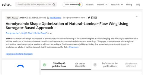 Aerodynamic Shape Optimization Of Natural Laminar Flow Wing Using