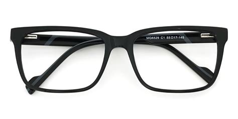 Edgar Rectangle Black Glasses For Men And Women Lensmart