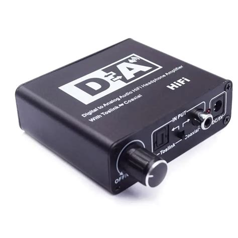 Усилитель для наушников волоконный коаксиальный HIFI цифро-аналоговый ...