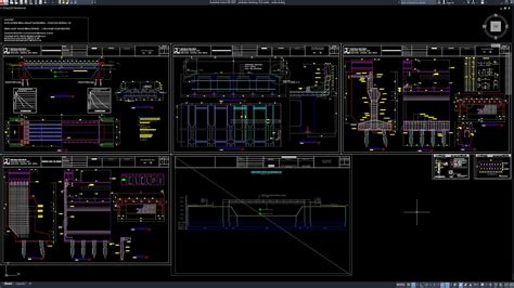 Download Gambar Jembatan Bentang 356 Meter Format Dwg Asdar Id