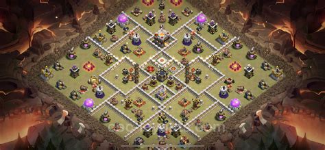 Best War Base Th11 With Link Anti Everything Town Hall Level 11 Cwl