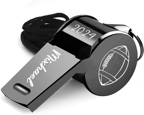 Amazon BVRSADFD Personalized Whistle With Lanyard For Coach Custom Name Whistle For Women