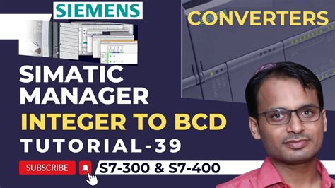 siemens plc training 39 integer to bcd converter in siemens plc plc
