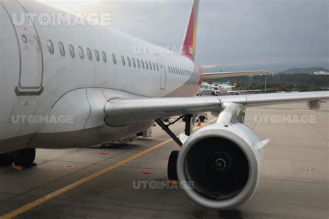 유토이미지 공항 여객기 주기장