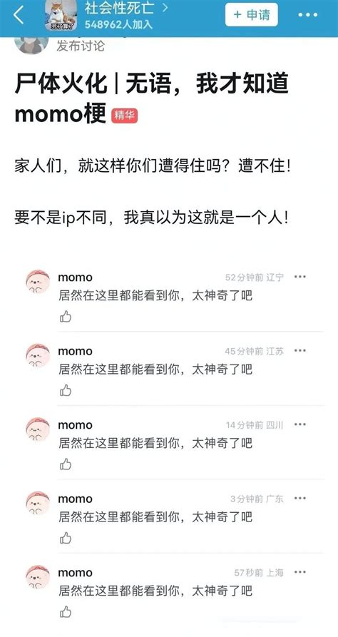 被男明星工作室警告的网友momo，到底是谁？