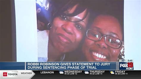 Robbi Robinson Gives Statement To Jury During Sentencing Phase Of Trial