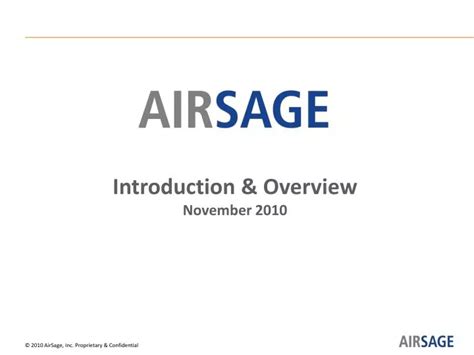 PPT Introduction Overview November 2010 PowerPoint Presentation