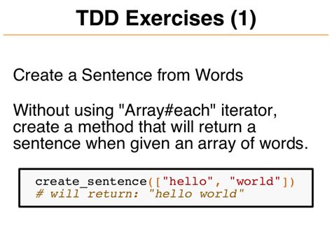 Self Testing Code In Ruby Giovanni Sakti Rabbit Slide Show