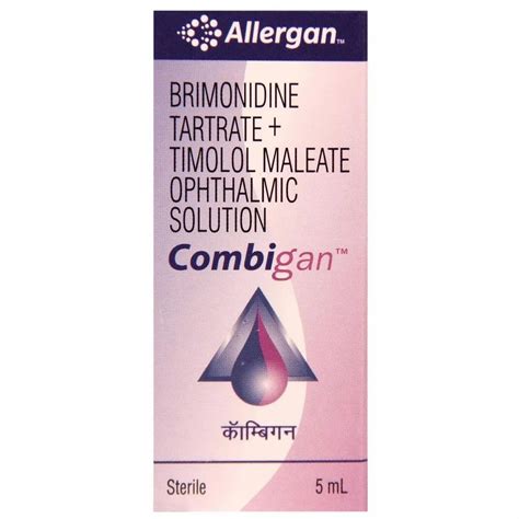 5ml Brimonidine Tartrate And Timolol Maleate Ophthalmic Solution At ₹ 505