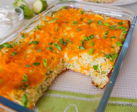 Healthy Zucchini Rice Casserole Fit Diary