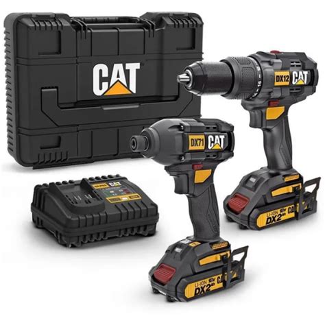 Акумулаторни Гайковерт и Бормашина Cat DX12K 2x18V 2Ah - Гайковерти ...