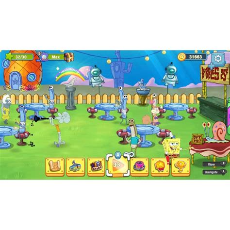Spongebob Squarepants Krusty Cook Off Extra Krusty Edition Nintendo