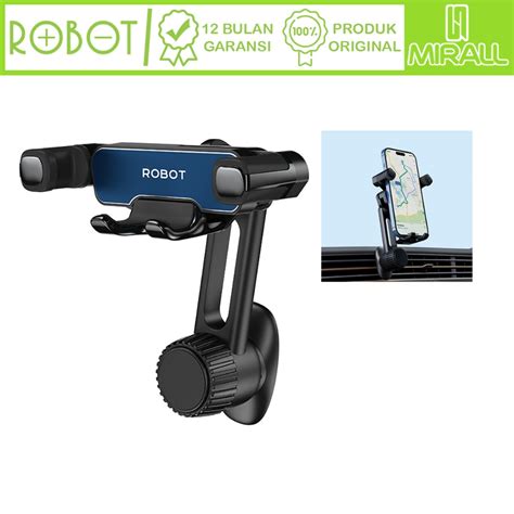 Jual Robor Rt Ch26 Car Holder Mobil Jepit Ac Original Shopee Indonesia