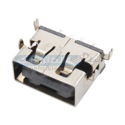 خرید آنلاین کالای الکترونیک کانکتور Usb مادگی تیپ Af 19 Smt سوکت Usb