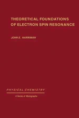 PDF Theoretical Foundations Of Electron Spin Resonance By John E