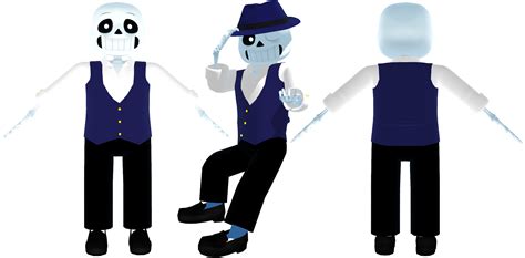 Mmd Ut Mob Sans Dl By Kittynekkyo On Deviantart