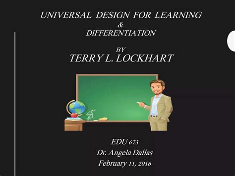 Udl And Differentiation 673 2 8 16 Pptx Special Education Education