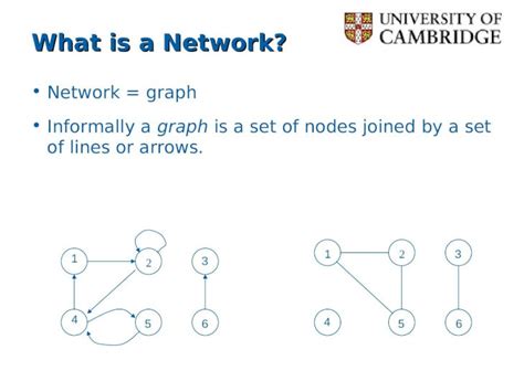 Ppt What Is A Network Network Graph Informally A Graph Is A Set Of